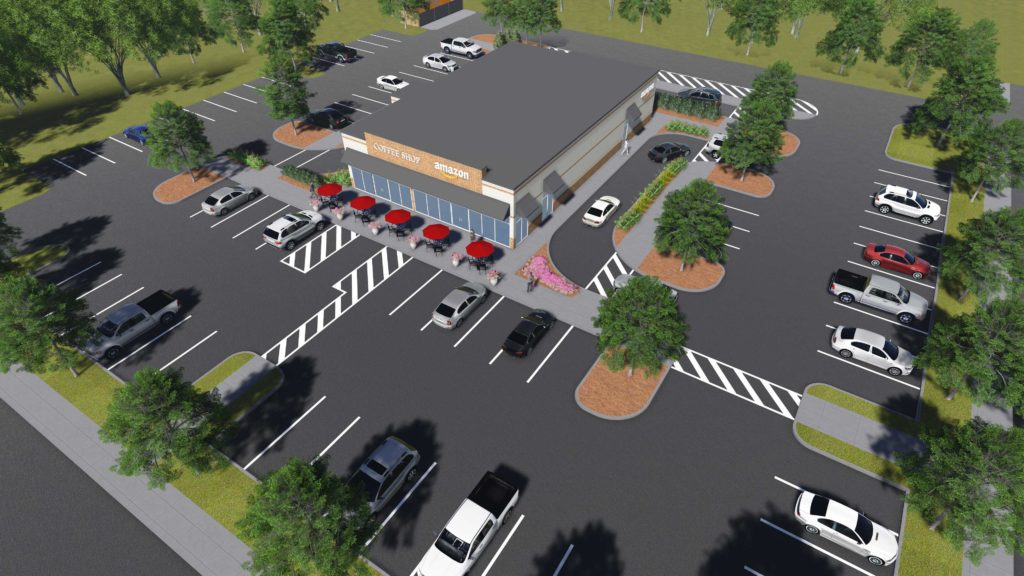Amazon Pick Up Center - Commercial Site Plan